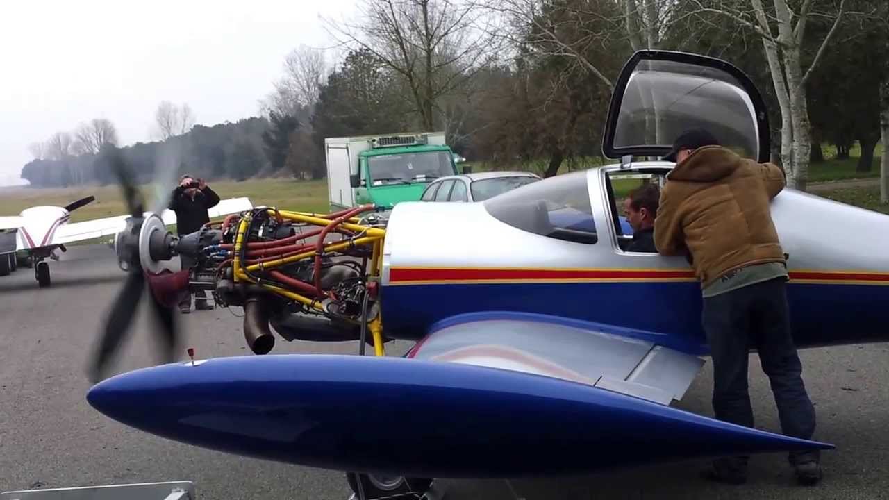 Firing up the Allison Turbine of Pocket Rocket - YouTube
