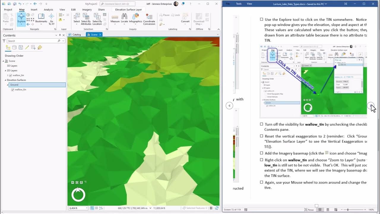 Data Types in ArcGIS Pro: Lab Exercise 7 - YouTube