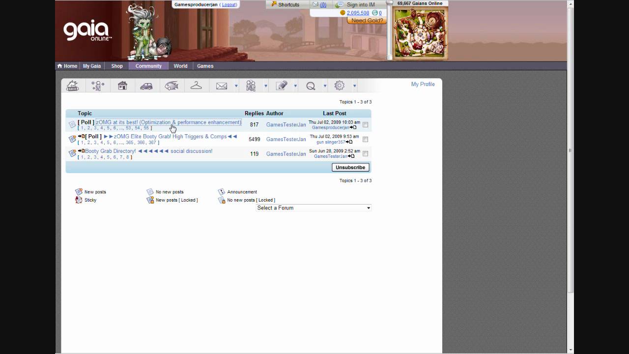 Gaia Online - How To Use the Forums - YouTube