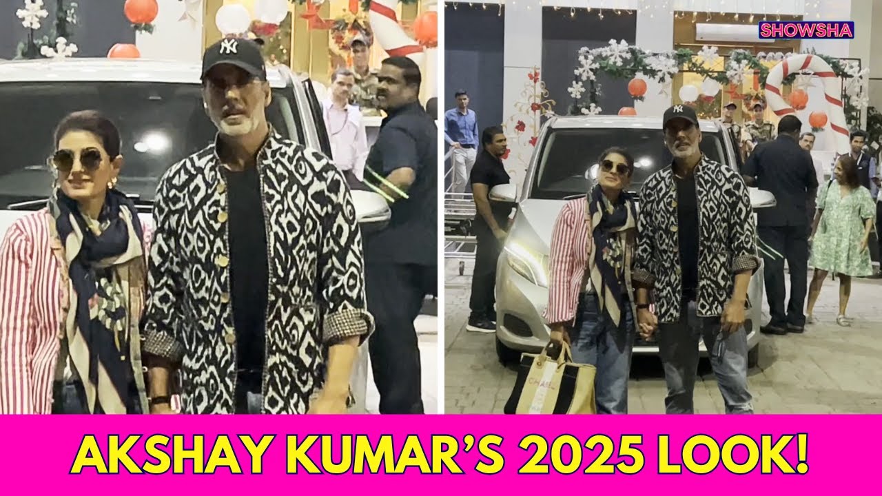 Akshay Kumar Welcomes Year 2025 With A Bearded Look, Wishes Everyone ...
