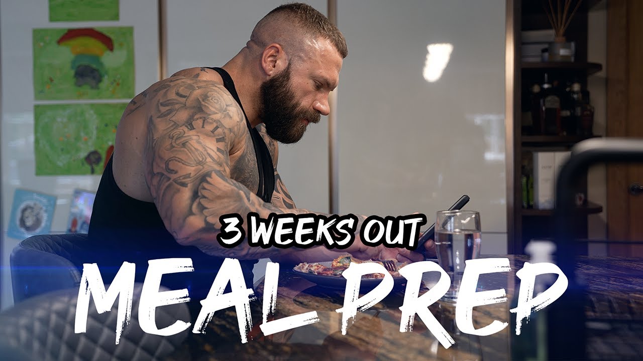 Training Day Food Prep | 3 Weeks Out - YouTube