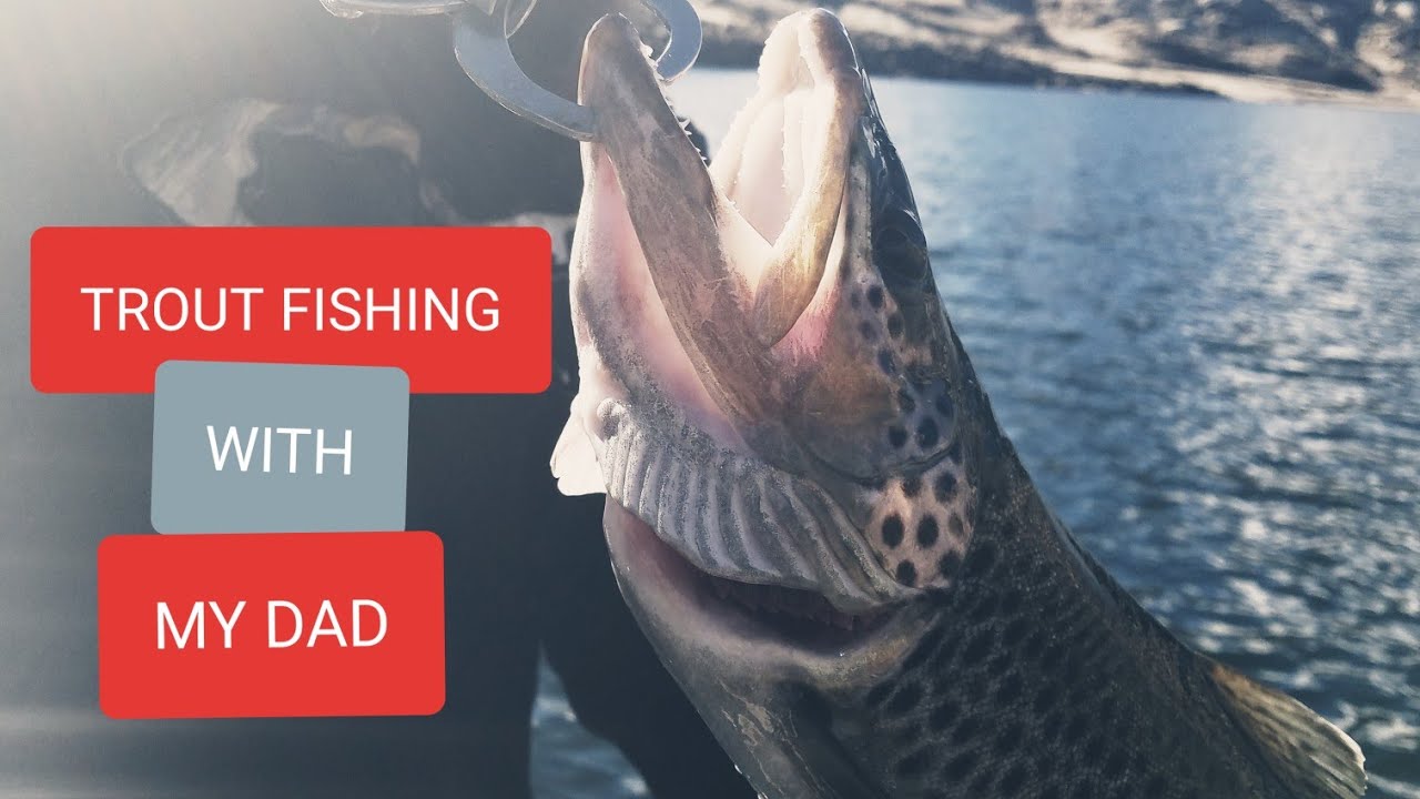Part #1 Trout fishing with my dad "old man" | CA rainbow trout and ...