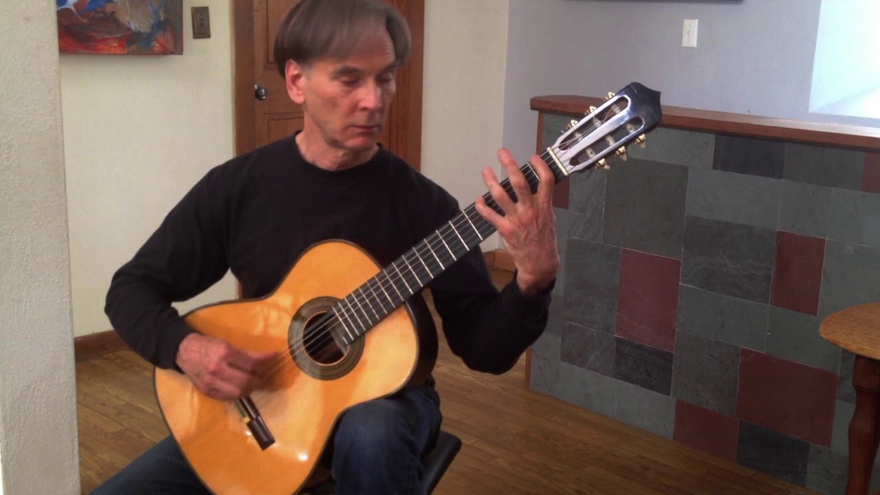 Frank Wallace plays Black Falcon on 2005 Tacchi guitar - YouTube