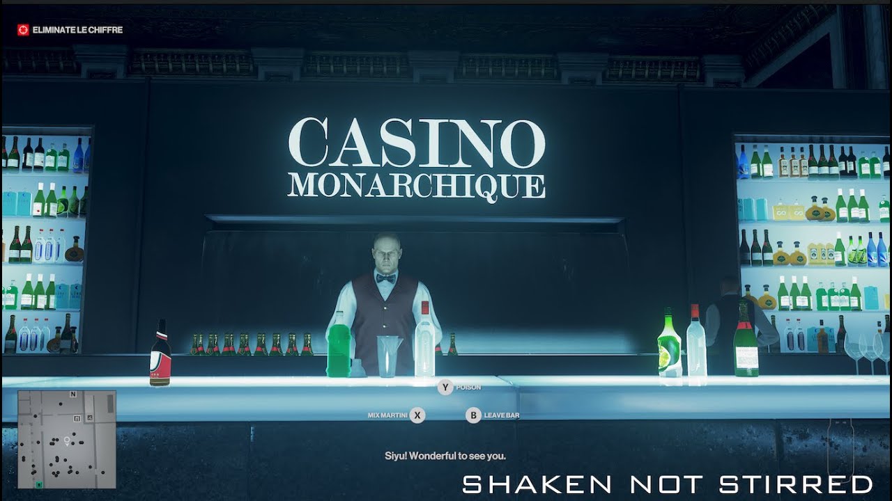 SHAKEN NOT STIRRED | Hitman: The Banker | Le Monarchique | Agent 47 ...