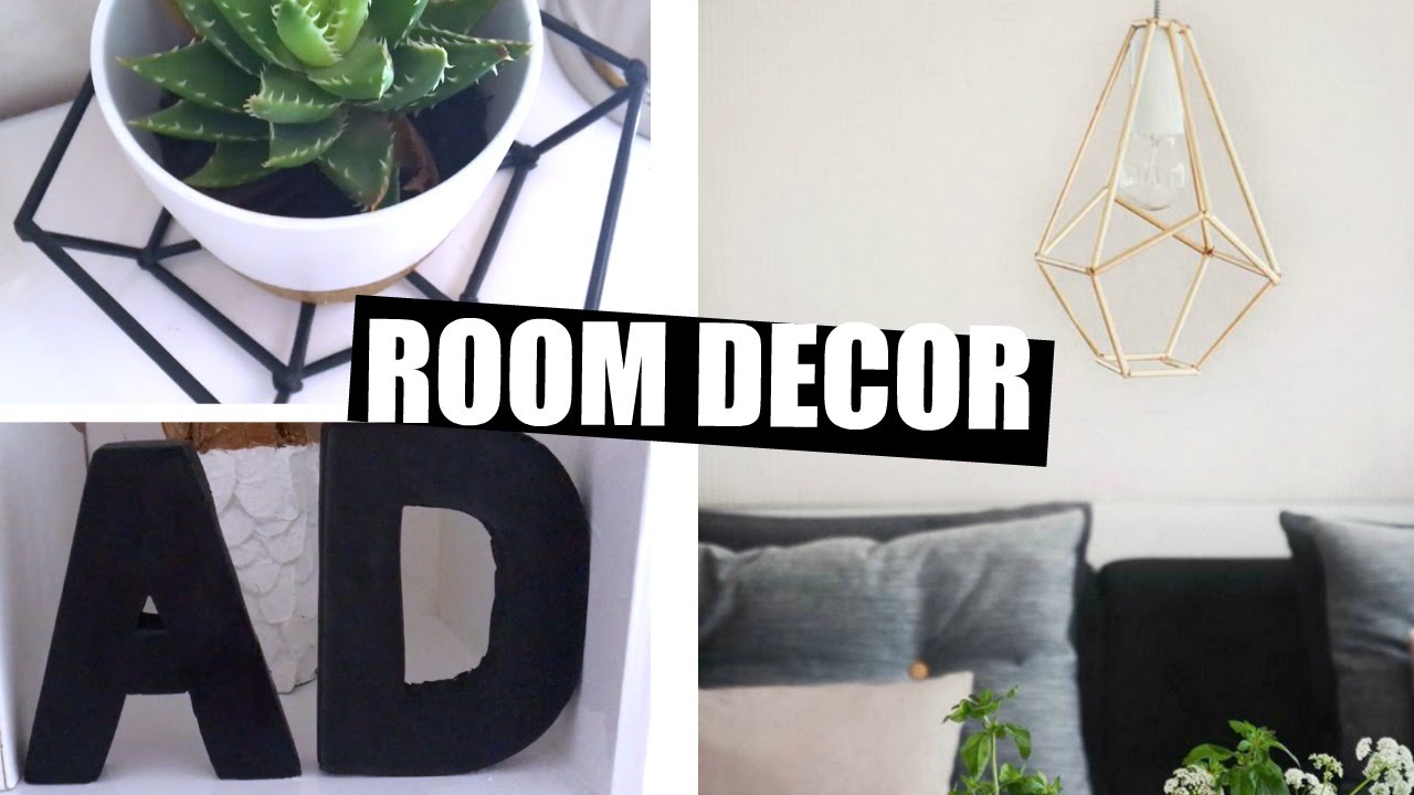 DIY DECORA TU CUARTO / ROOM DECOR - YouTube