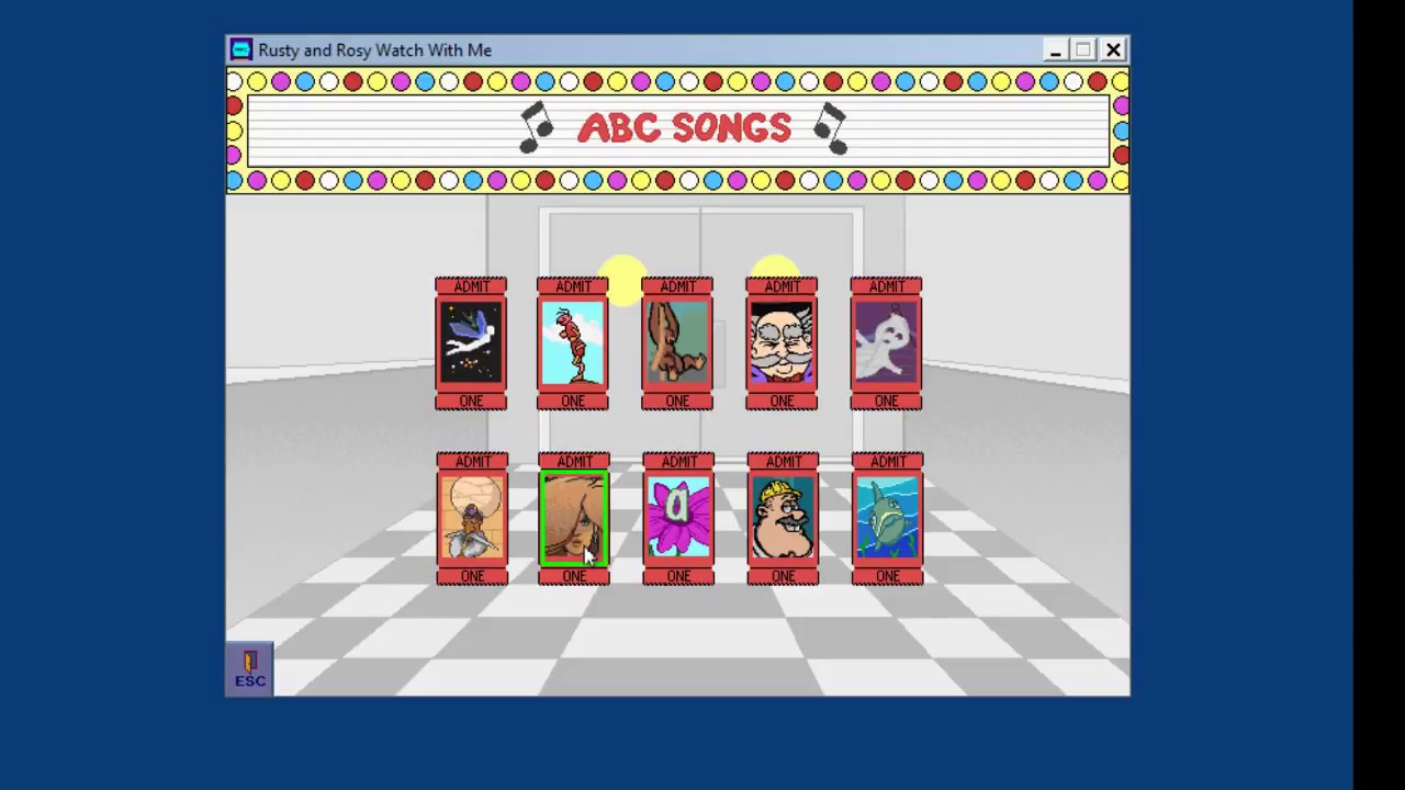 Read with Me (Educational Game from the 90's) - YouTube