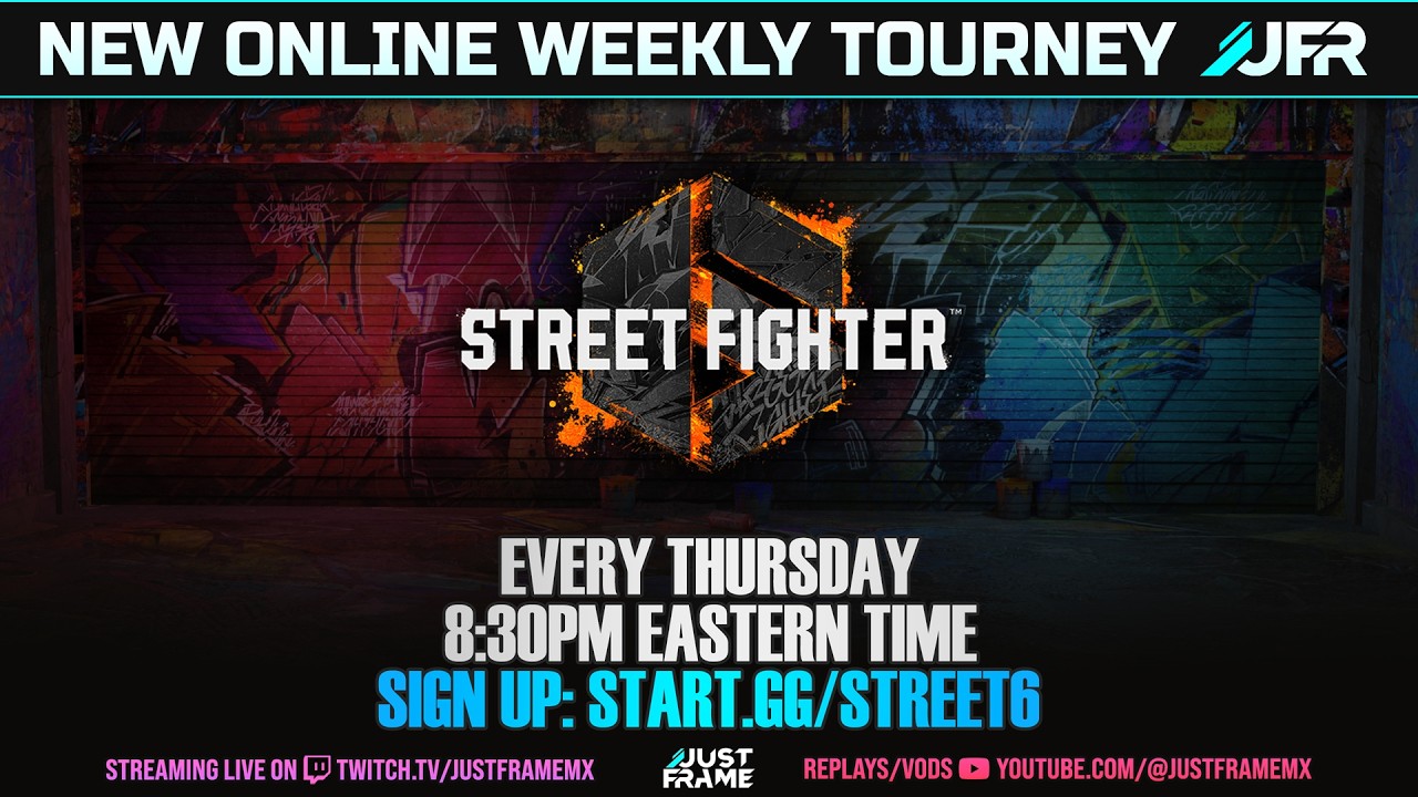 JFR | Street Fighter 6 #5 - SF6 Weekly !bracket !matcherino - YouTube