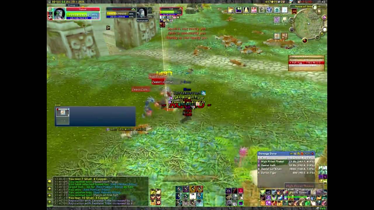 ZG: Priest solo mount bosses - YouTube