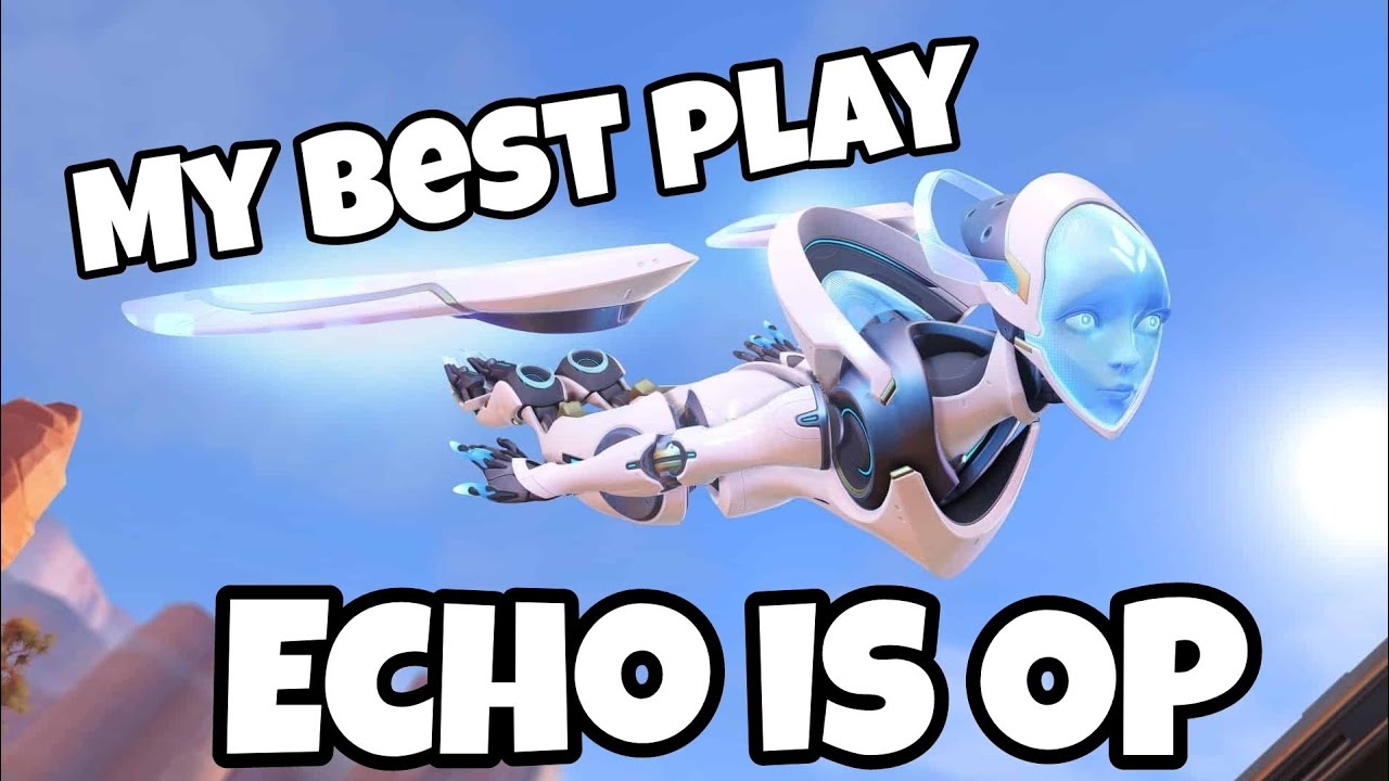 Overwatch 2 relaxing montage with Echo play (song syko) - YouTube