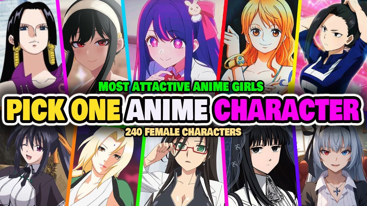 PICK 1 MOST ATTRACTIVE ANIME GIRL 👩‍🦰🙋‍♀️ (PERSONAL PREFERENCE) | Anime ...