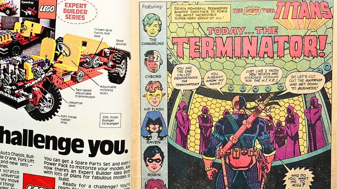 New Teen Titans #2 First Appearance of Deathstroke Complete Read ...