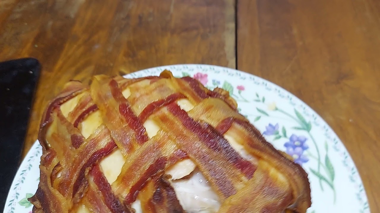 Brined Bacon Lattice Turkey For Thanksgiving - YouTube