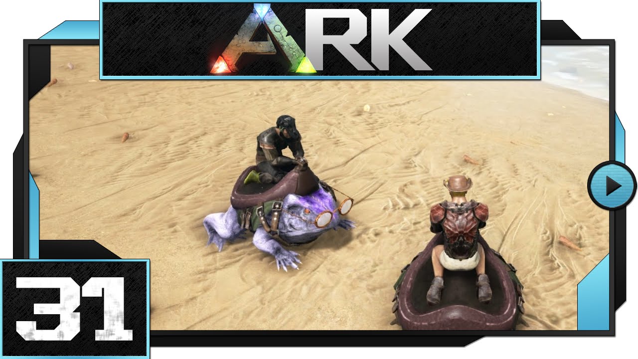 Ark: Survival Evolved - #31 - Walking our Frogs [with Poet] - YouTube