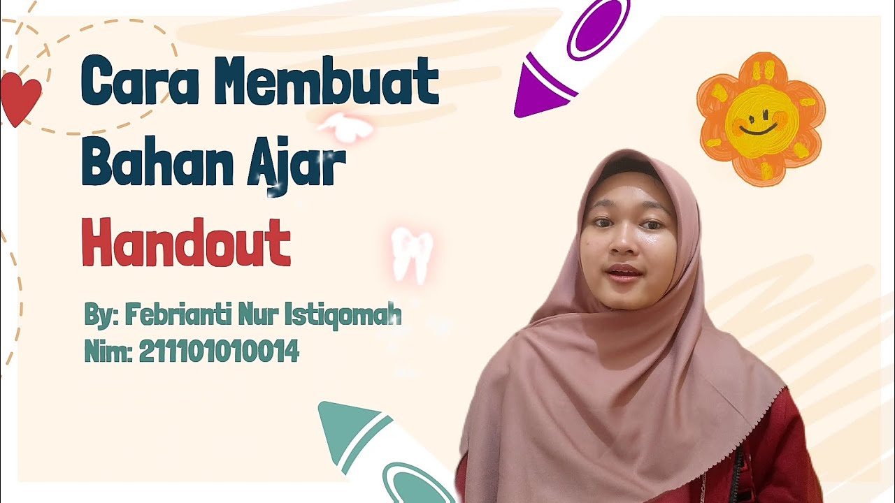 Cara Membuat Bahan Ajar Handout yang Berkualitas - YouTube