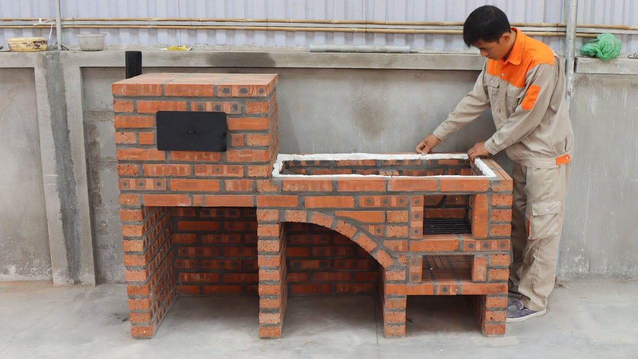 Wow Wow \ Build a large multi-purpose wood stove at home - YouTube