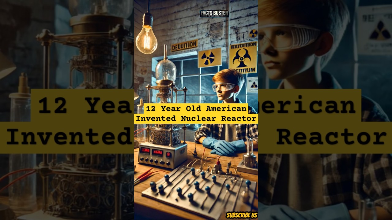 12 Year-old American Built Nuclear Reactor At Home #facts #nuclear #usa ...