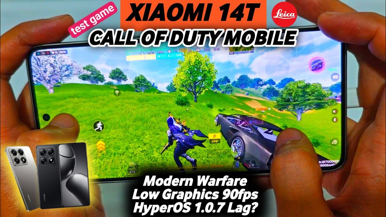 XIAOMI 14T Test Game COD Mobile Low Graphics Ultra 90fps | HyperOS 1.0. ...