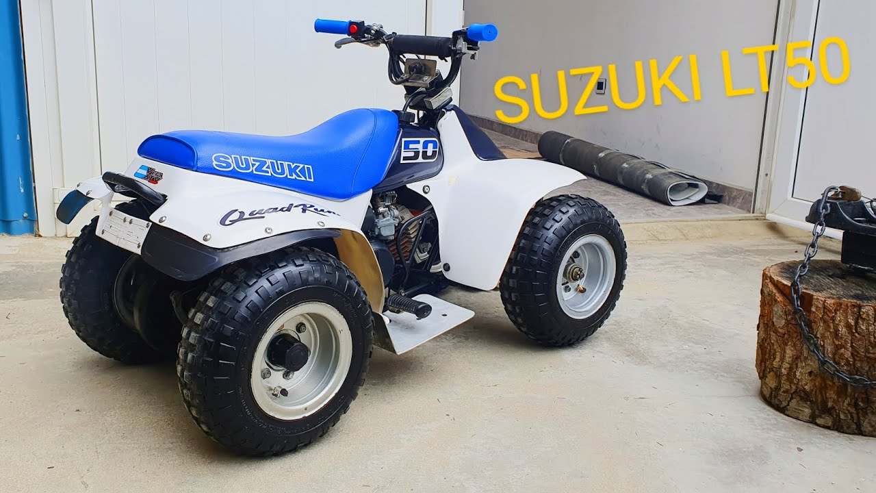 Suzuki lt50 puesta en marcha - YouTube