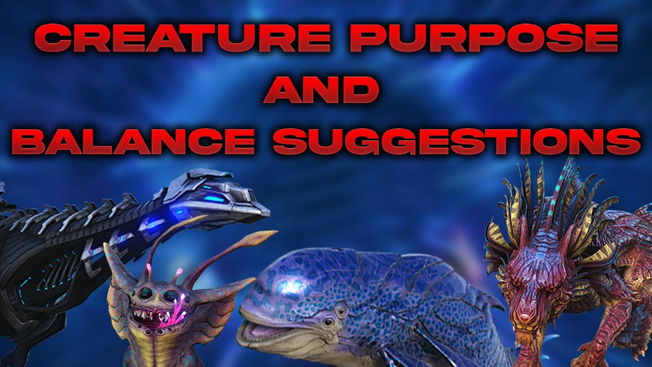 Ark | Genesis 2 creatures PVP purposes and balance suggestions - YouTube
