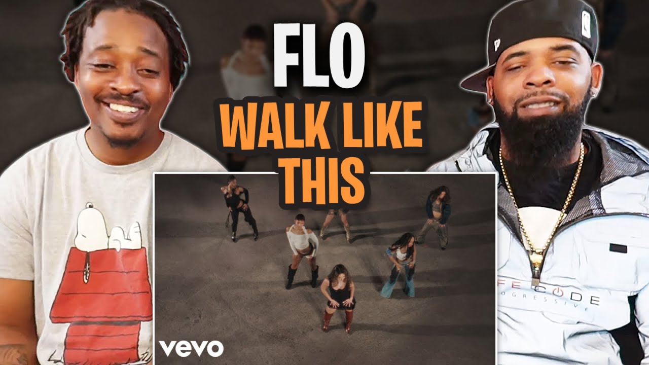 THESE GIRLS ARE A VIBE!!! -FLO - Walk Like This - YouTube