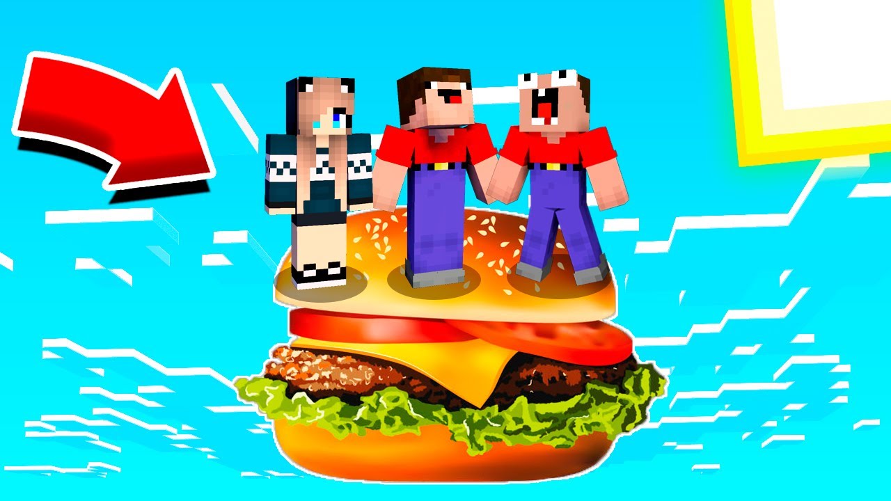 ОДИН ЧАНК БУРГЕР В МАЙНКРАФТ! BURGER MINECRAFT 100% ТРОЛЛИНГ ЛОВУШКА - YouTube