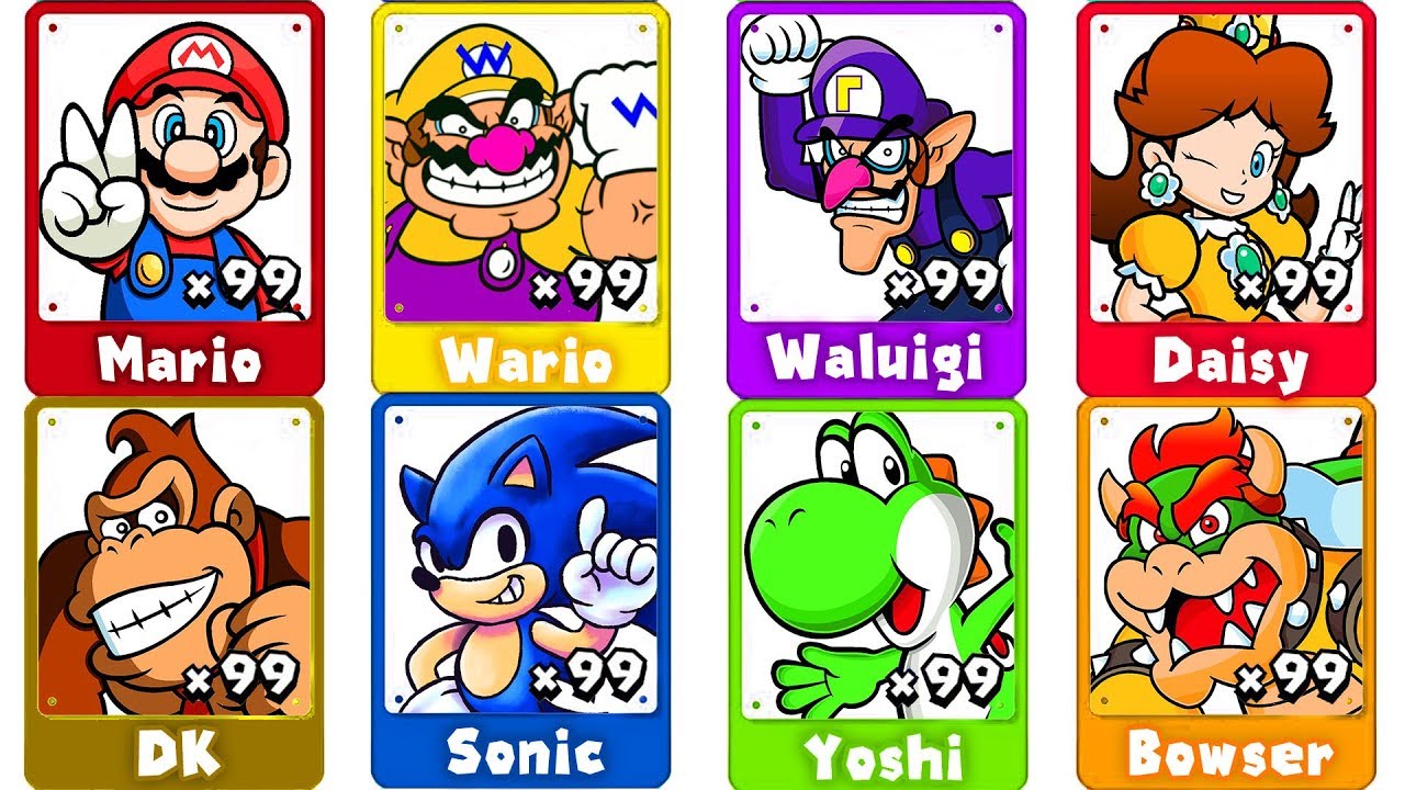 Ultra Mario Bros. U - All Characters - YouTube