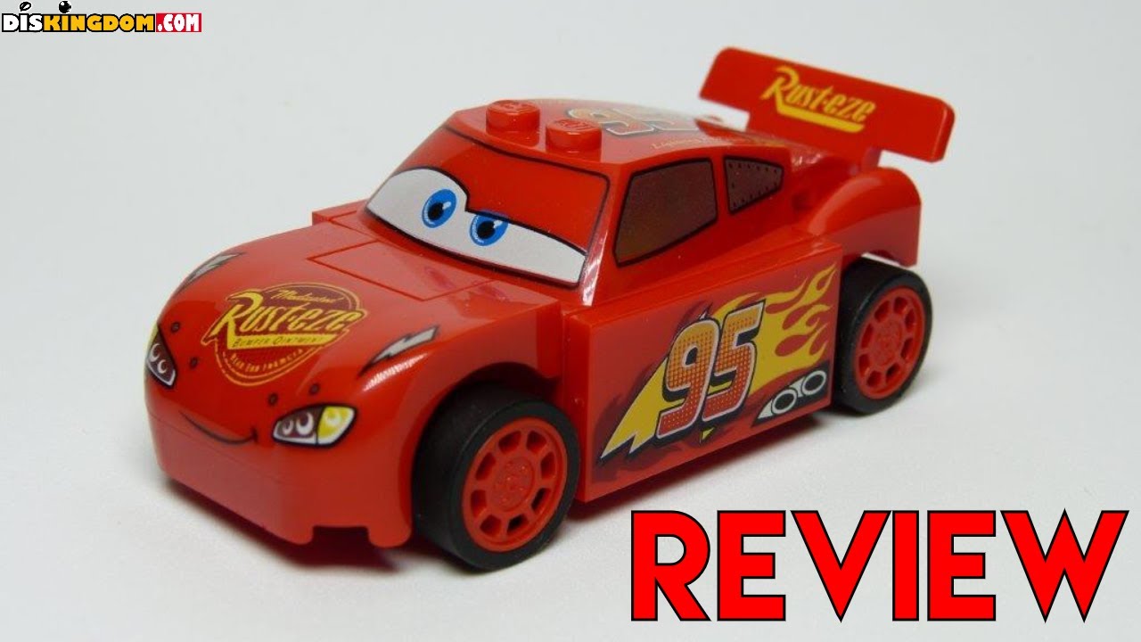 LEGO 10730 Juniors Lightning McQueen Speed Launcher Review - YouTube