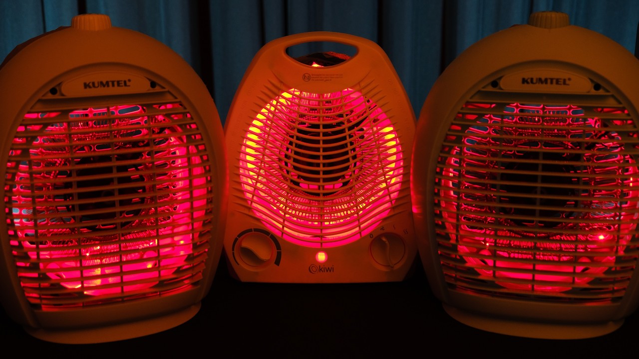 😴 Distant Triple Fan Heater Sounds for Sleeping, Relaxing, Studying and ...
