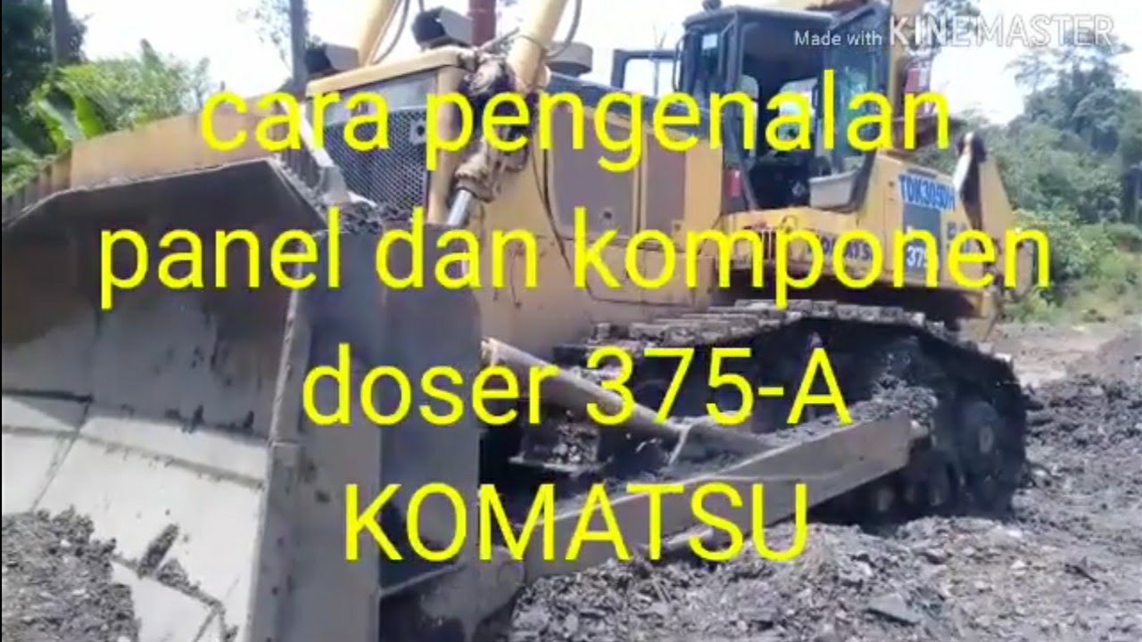 Cara P2H/pengenalan komponen DOSER 375-A. - YouTube