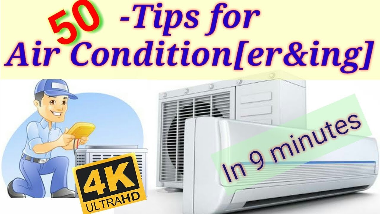 Air conditioner tips [ 50 tips for AC ] - YouTube