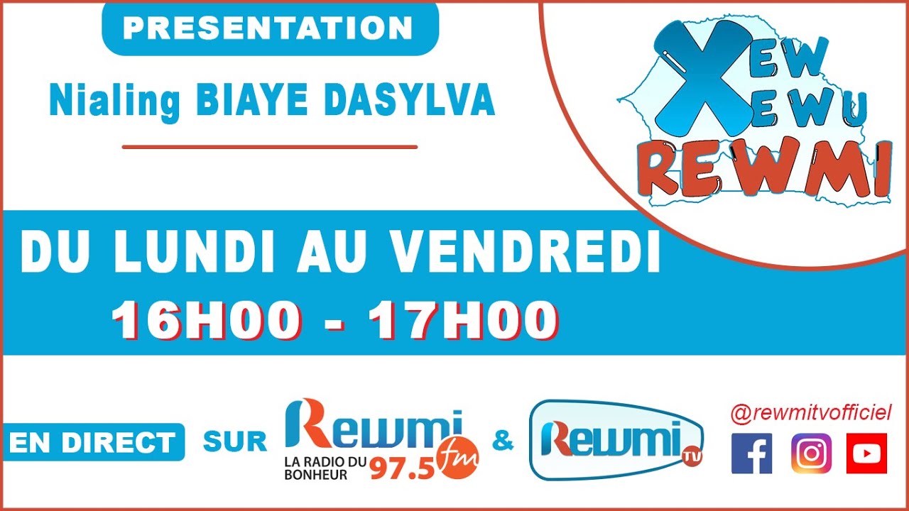 🔴 DIRECT "XEW XEWU REWMI" DU 19 FEVRIER 2024 - YouTube