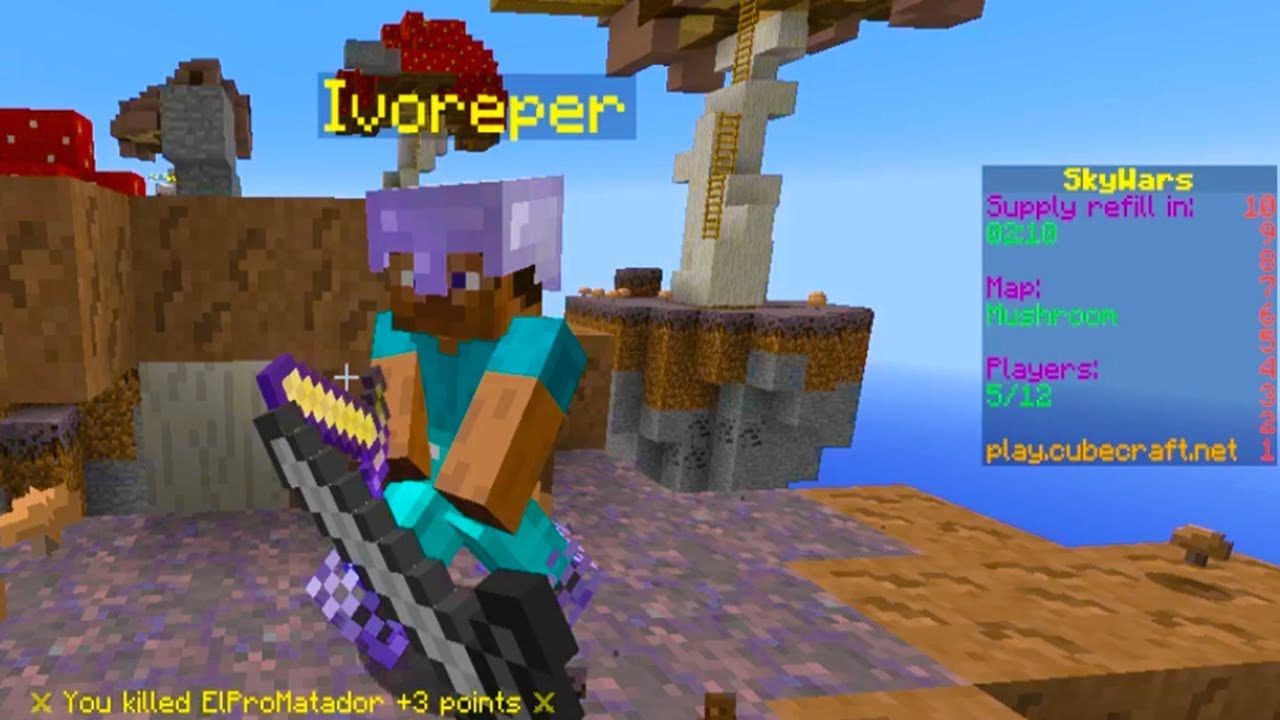 ENDER RECARGED VS POPPERCRAFT *HACE TEAM en CUBECRAFT* 😱😂 - YouTube
