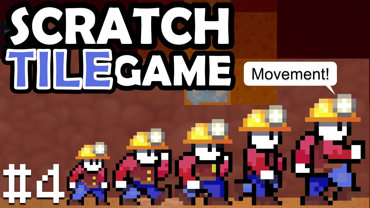 Scratch Tile Scrolling Game | Player Movement (#4) - YouTube