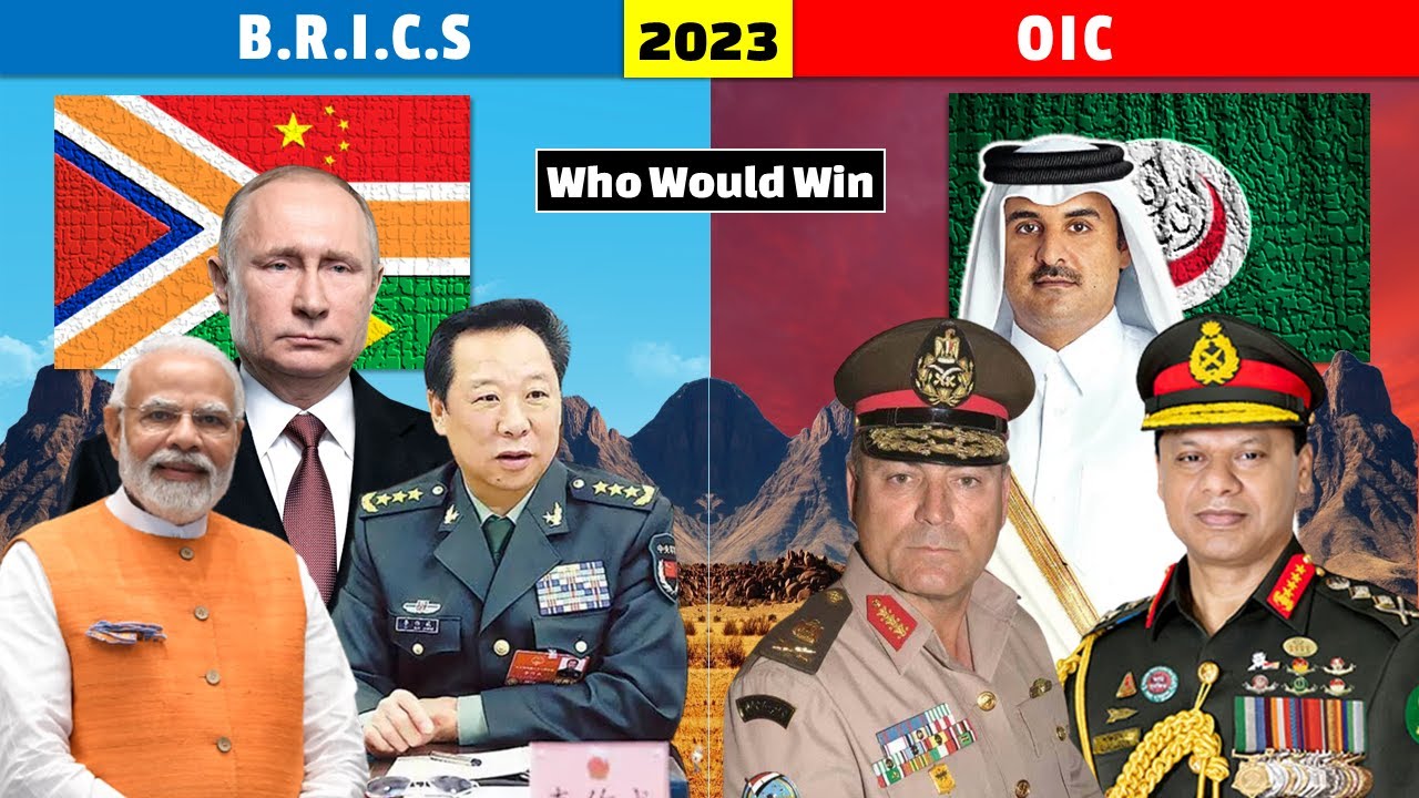BRICS vs OIC Military Power Comparison 2023 | OIC vs BRICS Military ...