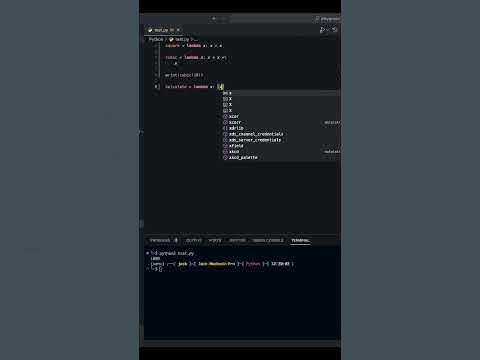 Python 1 min Dissect: Lambda #python #tutorial #pythonforbeginners #pythonprogramming - YouTube