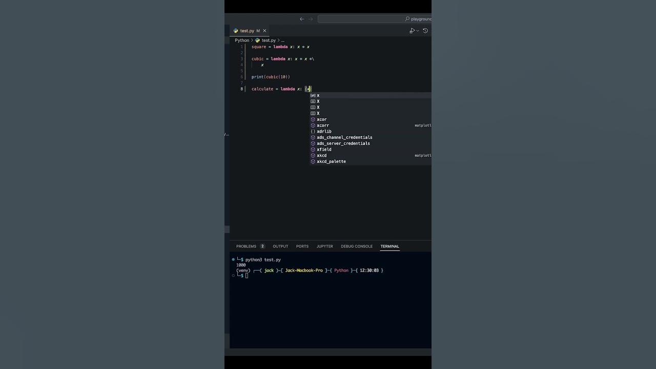 Python 1 min Dissect: Lambda #python #tutorial #pythonforbeginners #pythonprogramming - YouTube