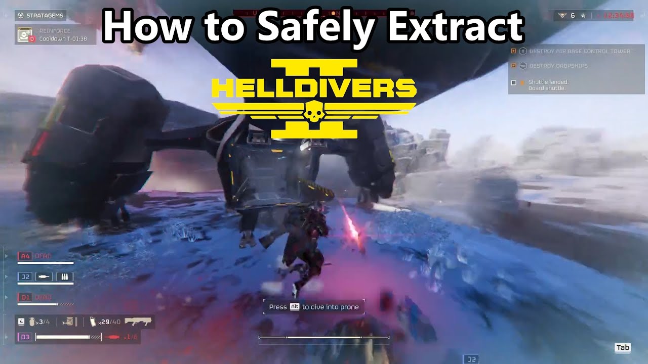 How to Extract in Helldivers 2 with no Problems - YouTube