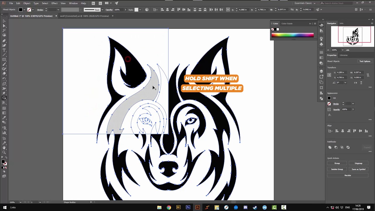 How To Slice An Image On Adobe Illustrator YouTube How To Slice An Image On Adobe Illustrator YouTube