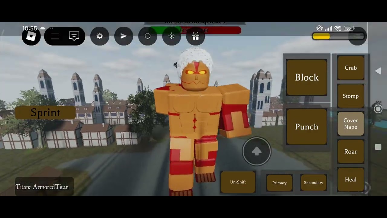 fighting titans - YouTube