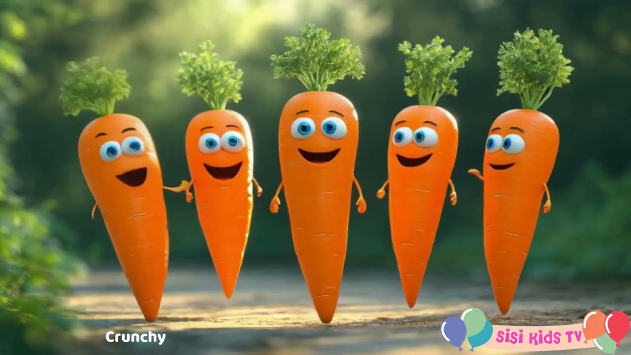 Vegetables Are Yummy! A Fun Healthy Song for Kids | SiSi Kids TV - YouTube