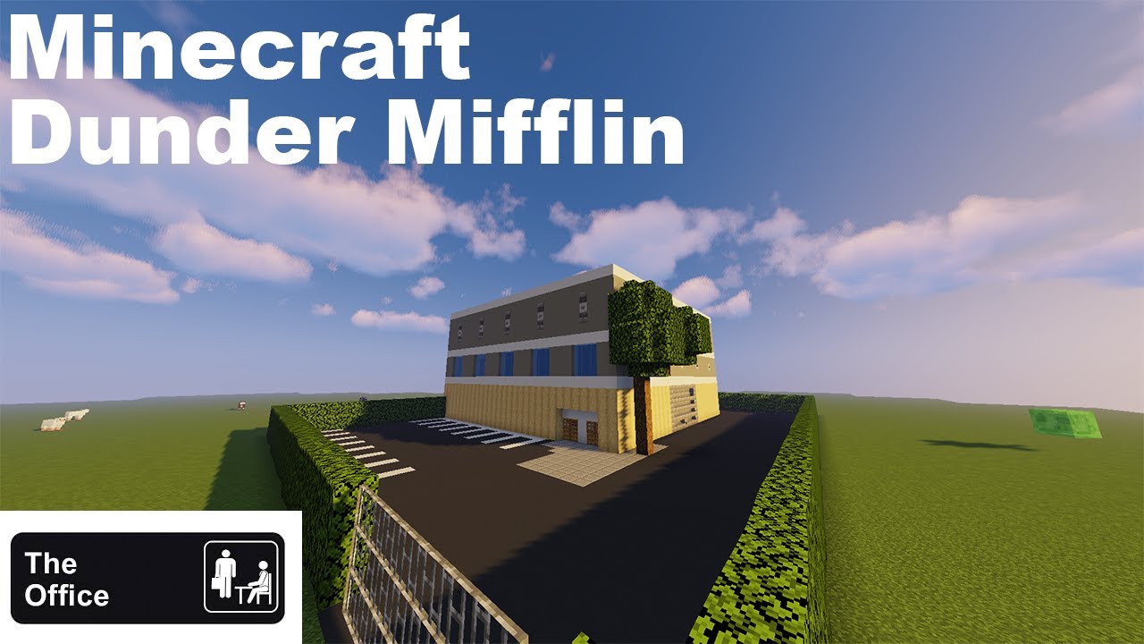 Minecraft Dunder Mifflin (The Office) - YouTube