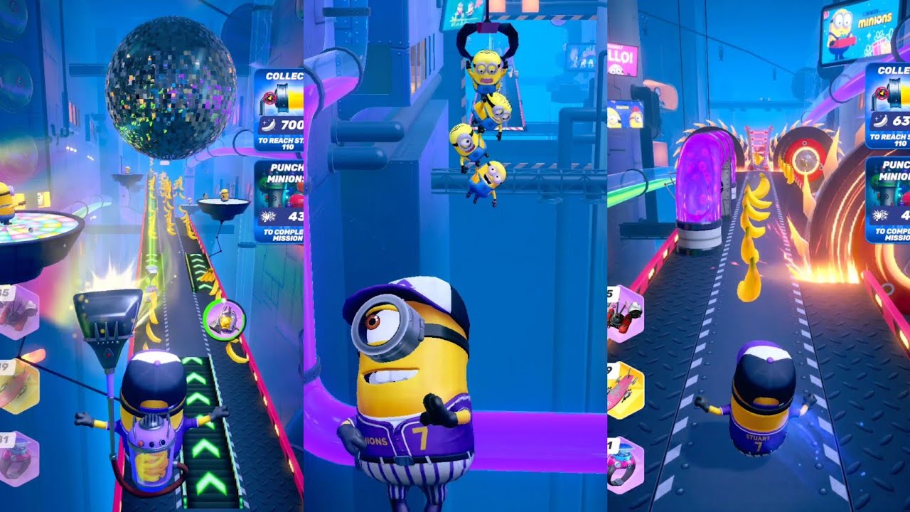 New Minion rush gameplay Running game - YouTube