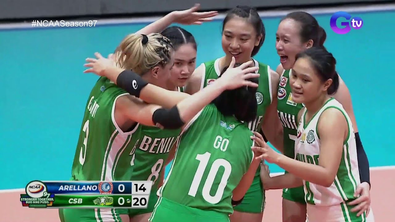 Michelle Gamit with the rejection! #NCAASeason97 - YouTube