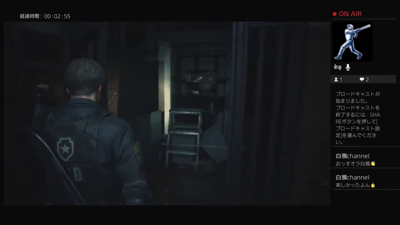 【4】O'Chan の BIOHAZARD RE:2 ライブ配信[概要欄必読] - YouTube