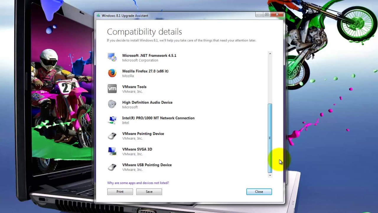 Windows 8 Upgrade Assistant 6.3.9600.16415 - YouTube