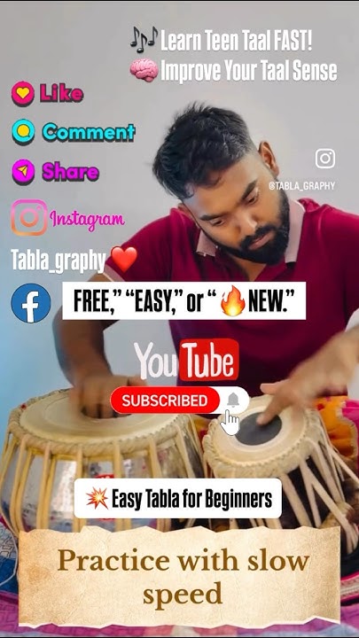 Tabla lesson for beginners || taal gyan || music class || tabla classes || 💕💐🌸🪴🪷 - YouTube