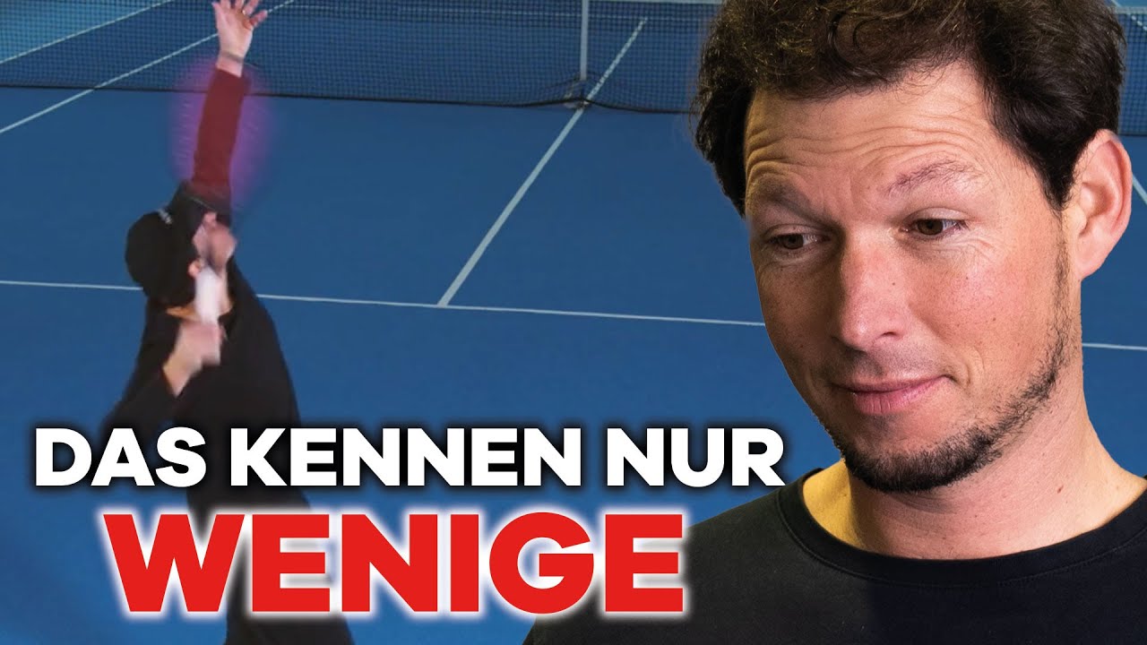 Tennis-Aufschlag: Die Kellner-Methode - YouTube