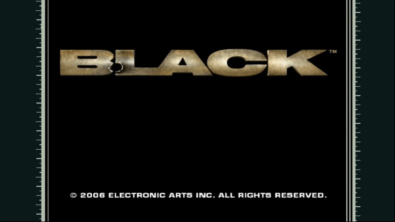 Black (PS2) Opening Credits & Main Menu - YouTube