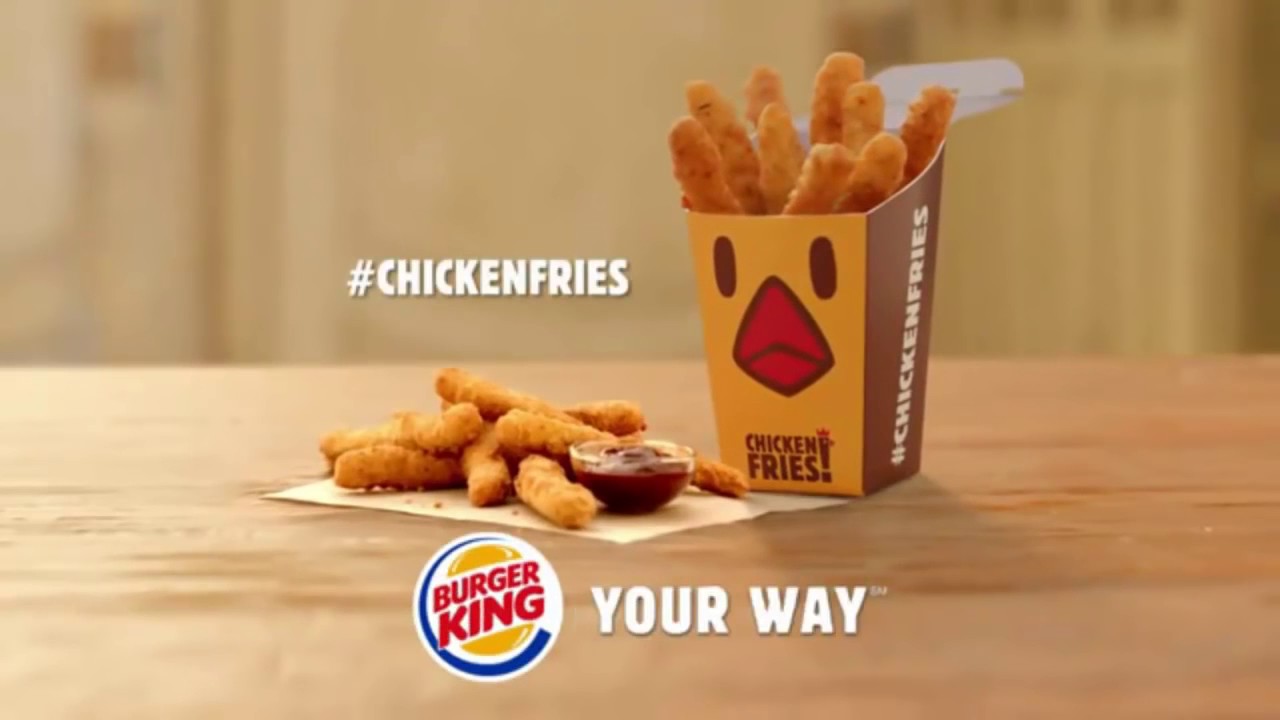 Funny Ads Compilation Burger King Chicken Fries TV Commercial - YouTube