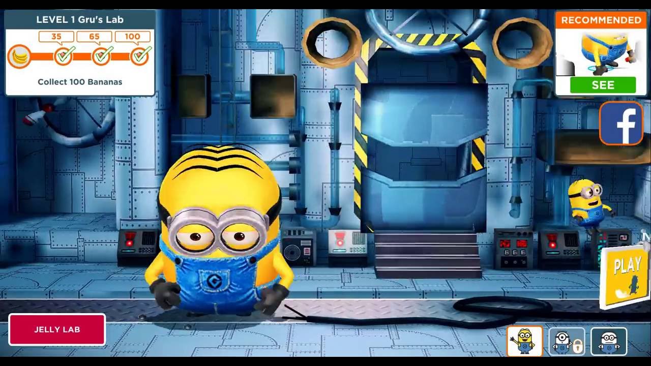 Minion Rush Level 1 - YouTube
